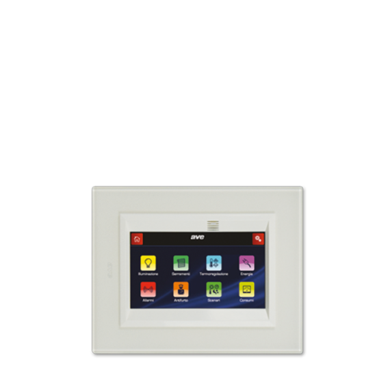 Home automation touch screen