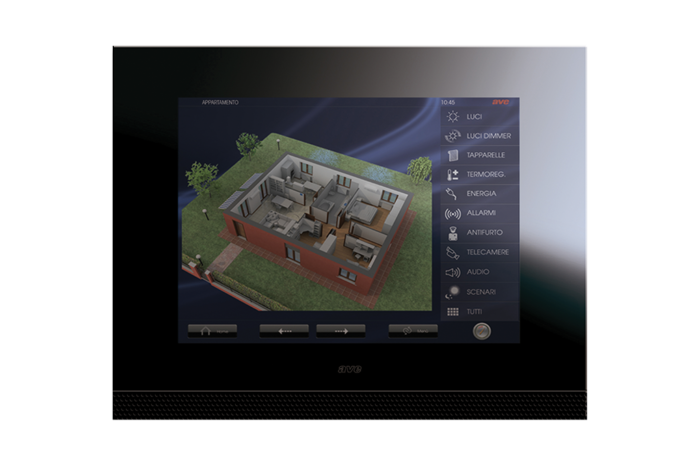 Home automation touch screen